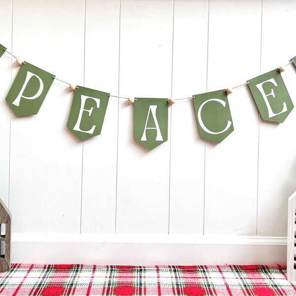 Peace Banner - Etsy