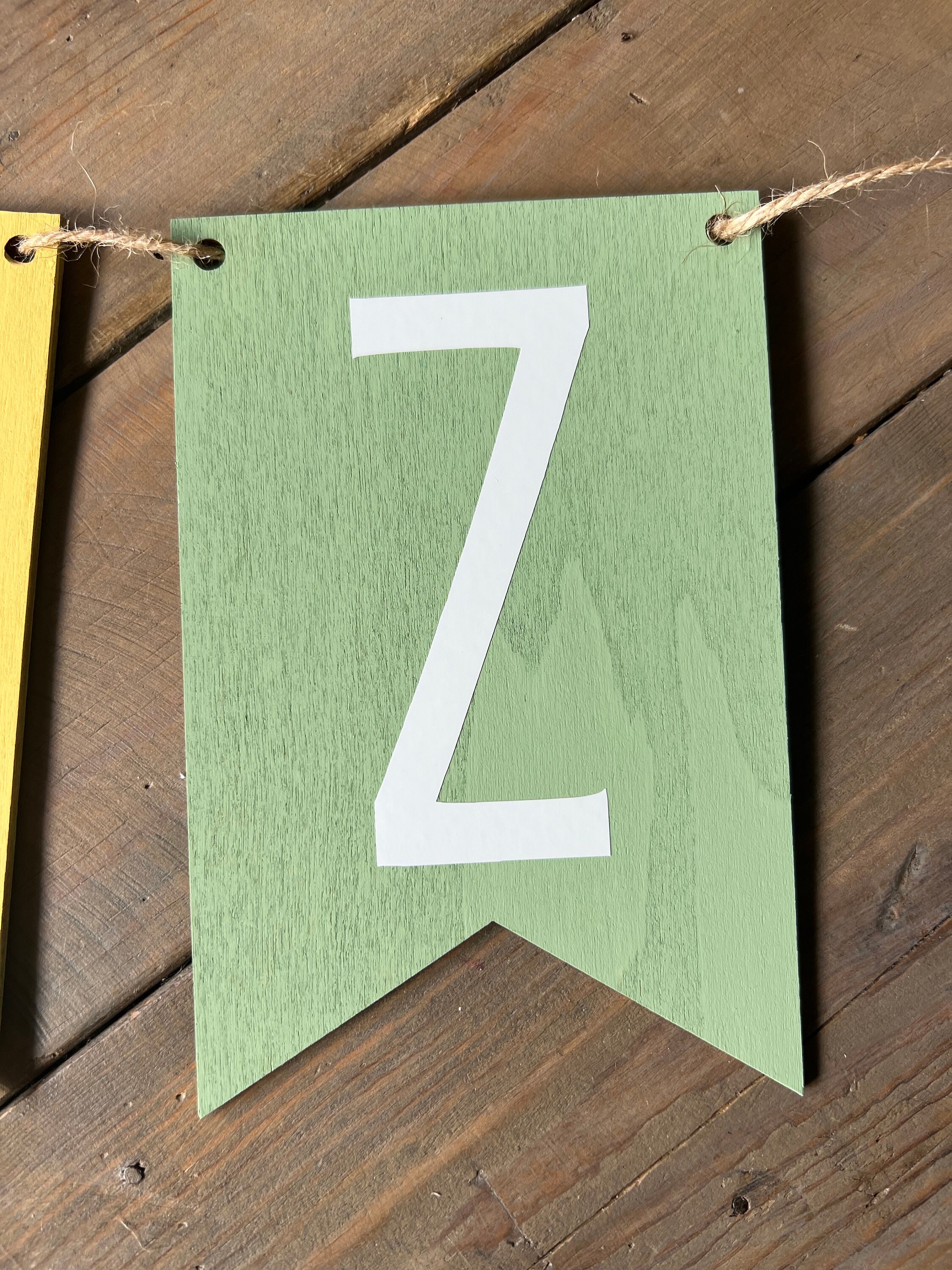 Feliz Cumpleaños Wooden Banner, Pastel Spanish Birthday Banner ...