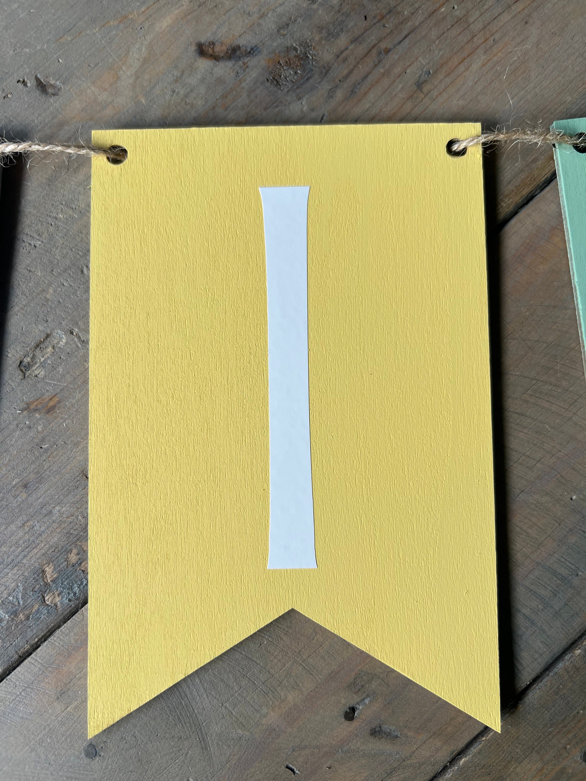 Feliz Cumpleaños Wooden Banner, Pastel Spanish Birthday Banner ...