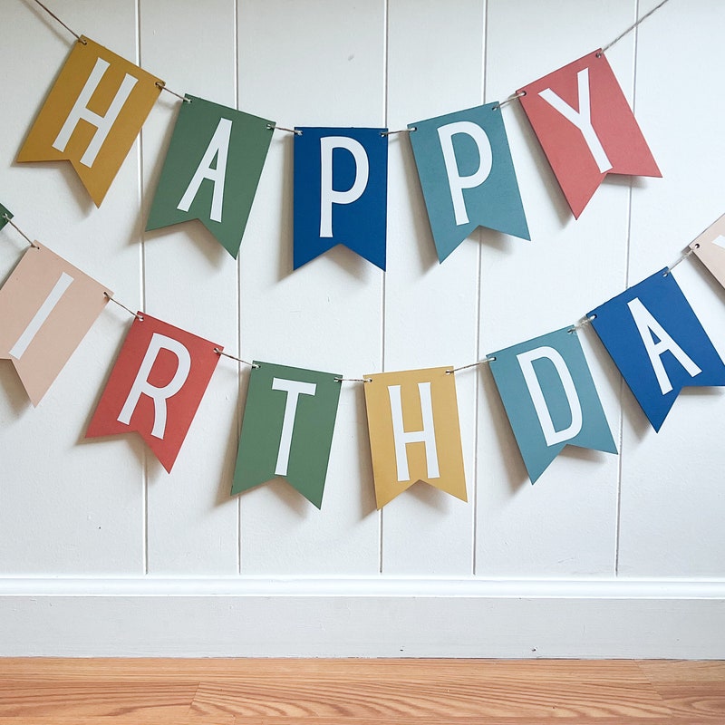 Birthday Banners - Etsy