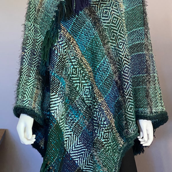 Handwoven Poncho - Etsy