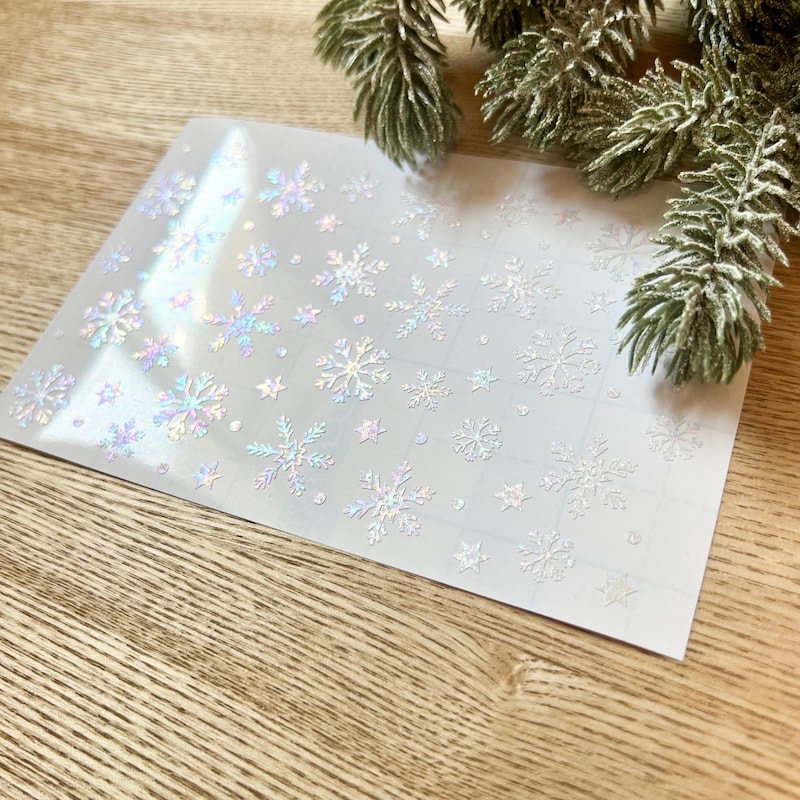 Iridescent Sheet Sticker - Etsy UK