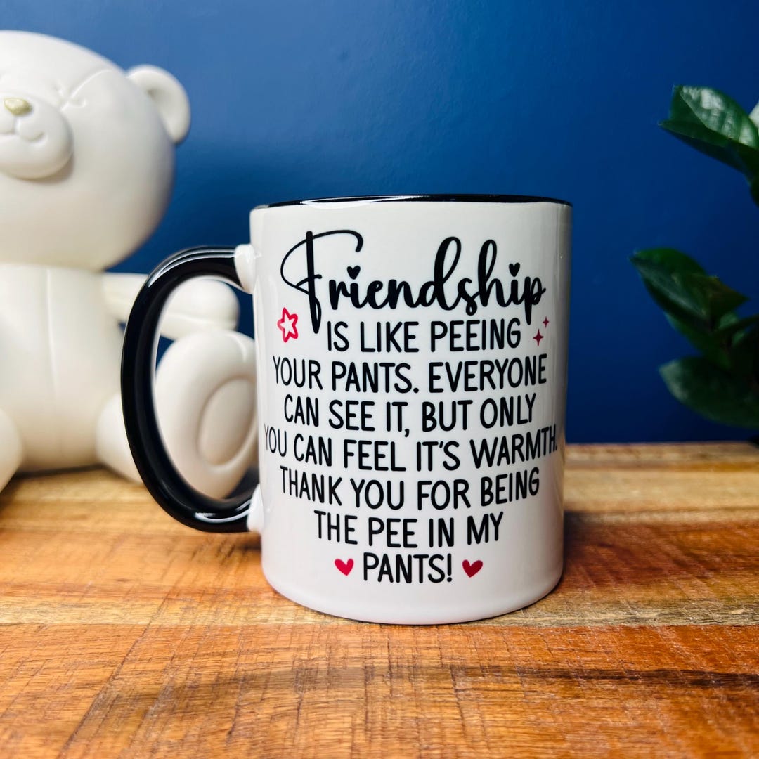 Best Friend Mug, Cute Friendship Mug for Your Bestie, Coffee Cup for ...