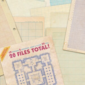 Old School Graph Paper - Etsy