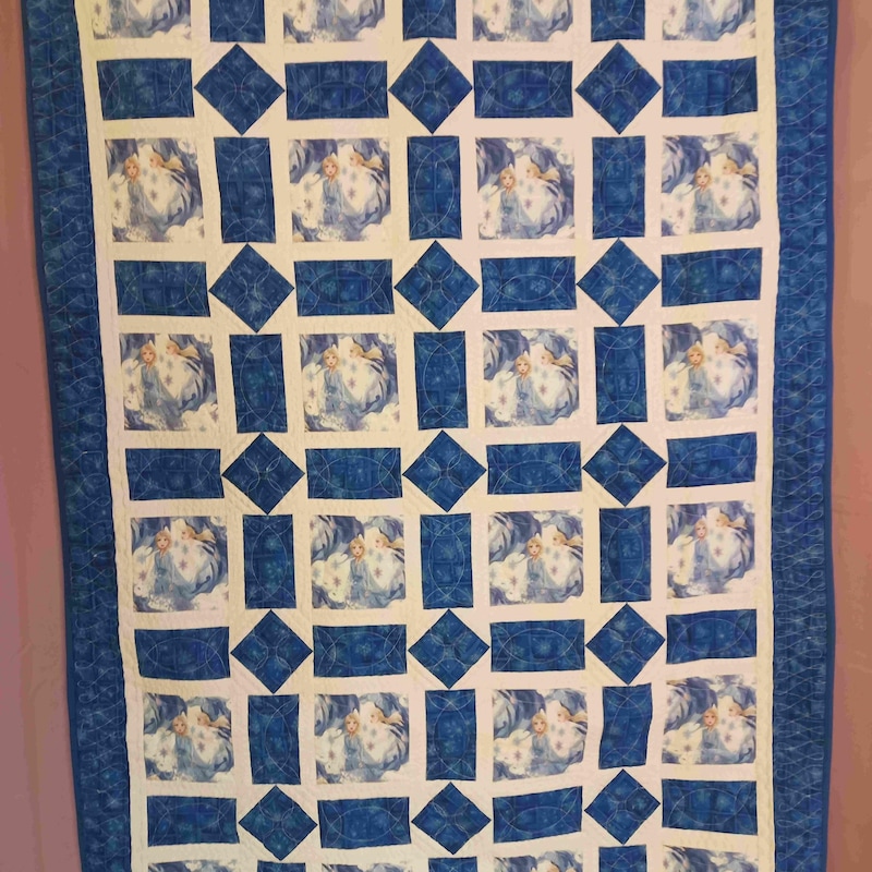 Frozen Quilt - Etsy