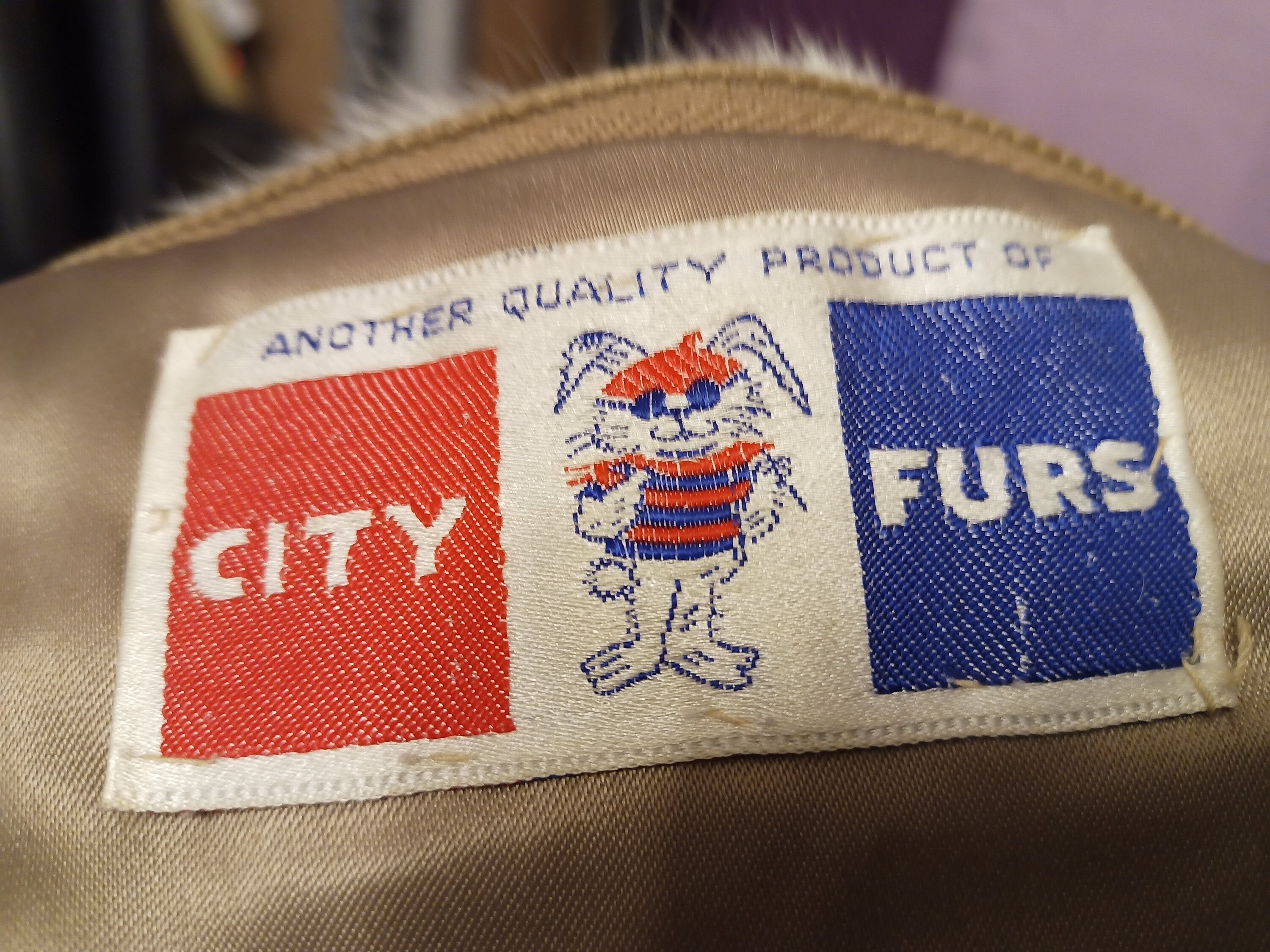 Vintage City Furs Rabbit Bomber Style Ladies Jacket - Etsy