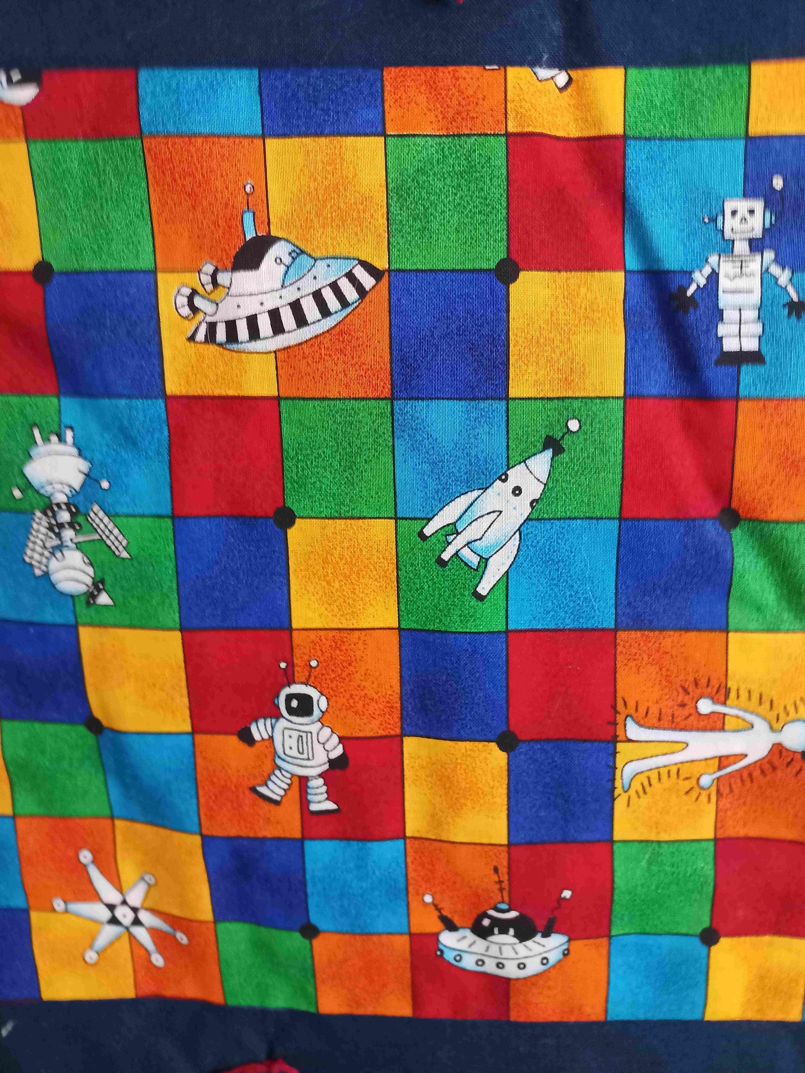 Handmade Vintage Cartoon Quilt - Etsy