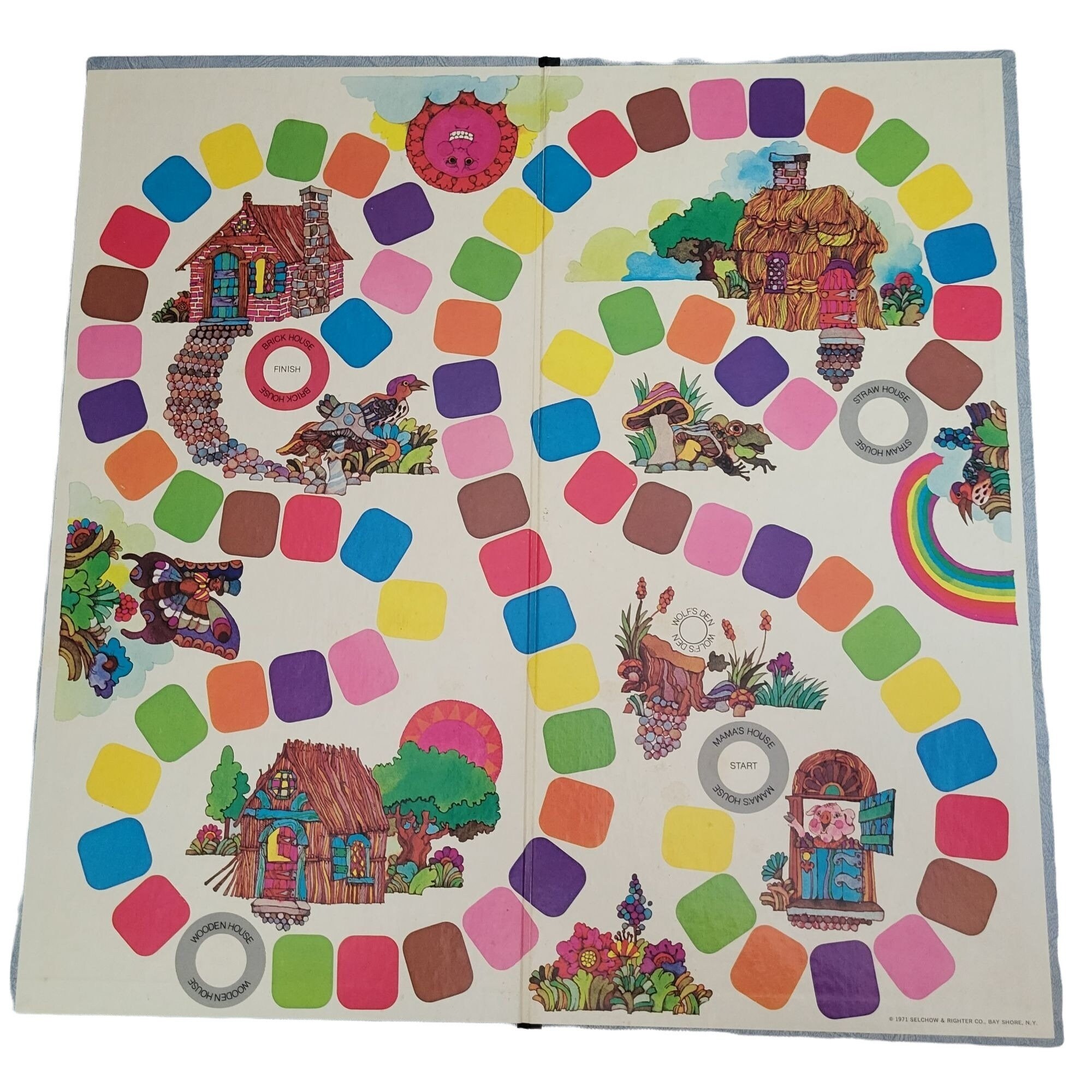 Three Little Pigs Board Game From Selchow Righter Complete Etsy three-little-pigs-board-game-from-selchow-righter-complete-etsy