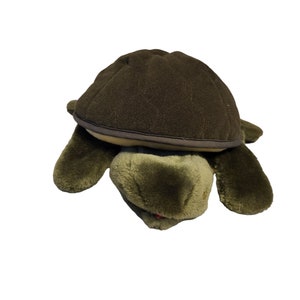 Folkmanis Furry Folks Hand Puppet Turtle 12 in Plush Soft Toy Stuffed ...