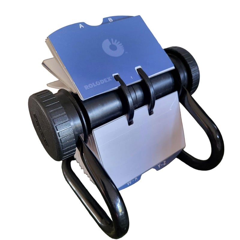 Large Rolodex - Etsy