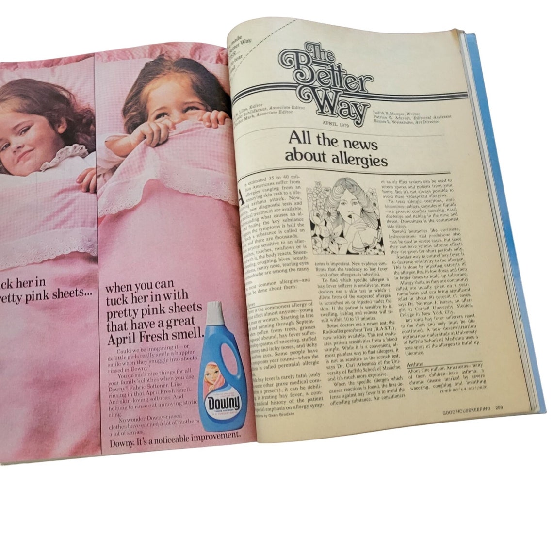 Vintage Good Housekeeping Magazine Advertising Joan Kennedy Road Back ...