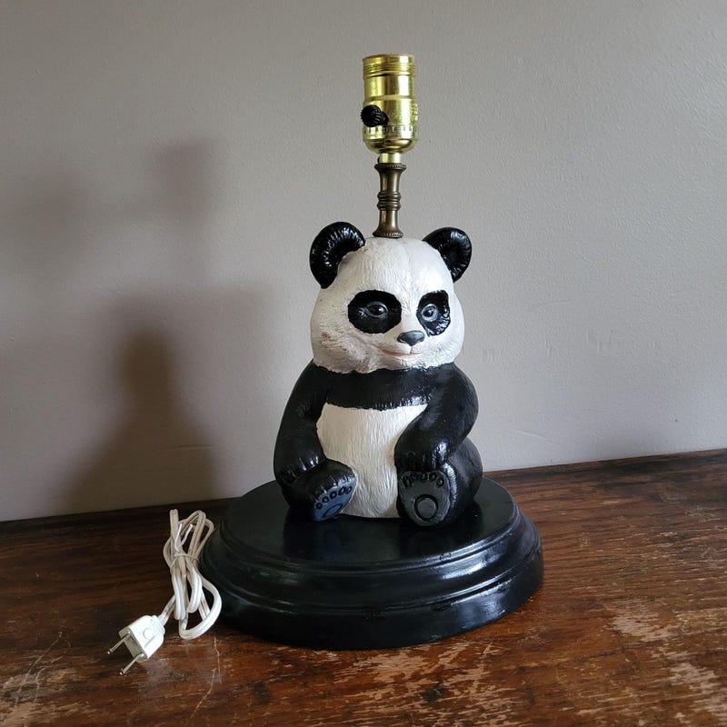 Panda Lamp - Etsy