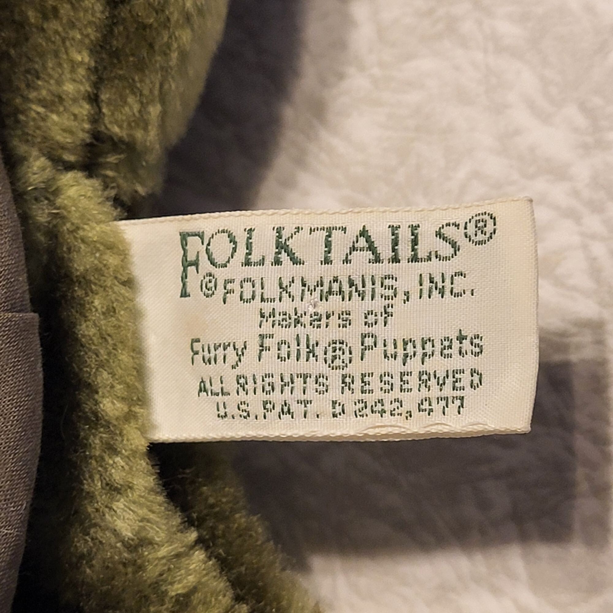 Folkmanis Furry Folks Hand Puppet Turtle 12 in Plush Soft Toy - Etsy