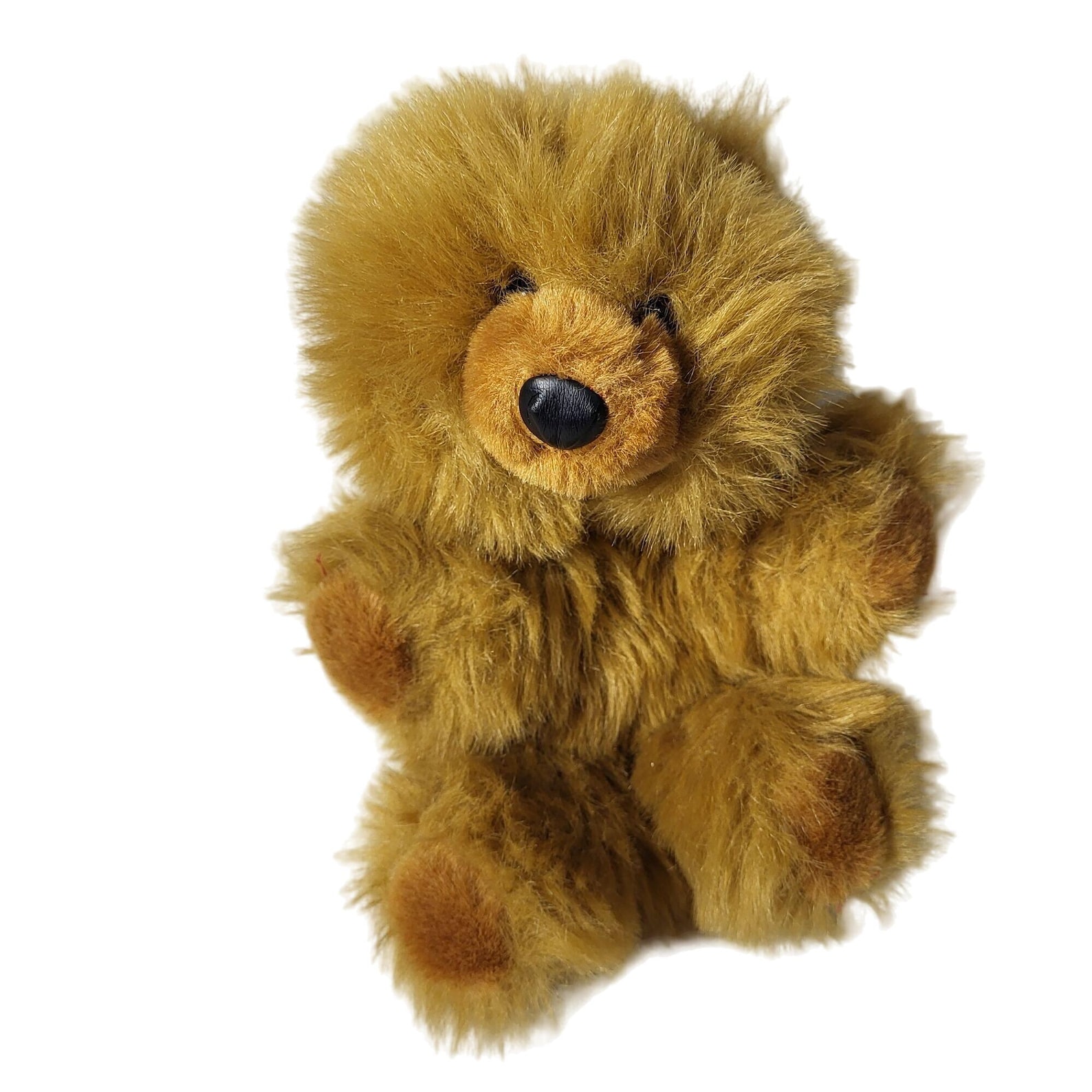 Fluffy Plush Bear Hand Puppet Toy Cute & Cuddly Stuffed Animal 10 ...