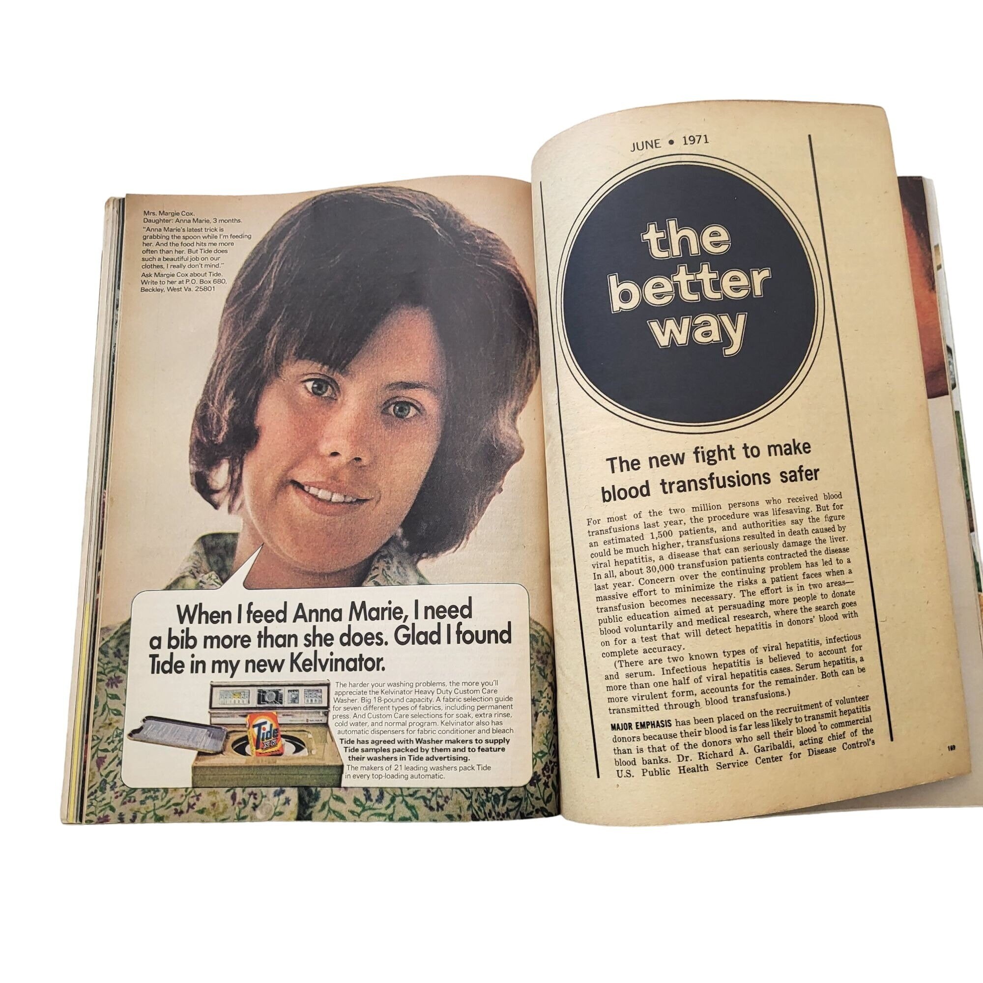 Vintage Good Housekeeping Magazine June 1971 Robert Young - Etsy