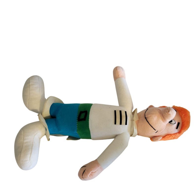 Nanco George Jetson the Jetsons Vintage Plush Stuffed Doll Toy Factory ...