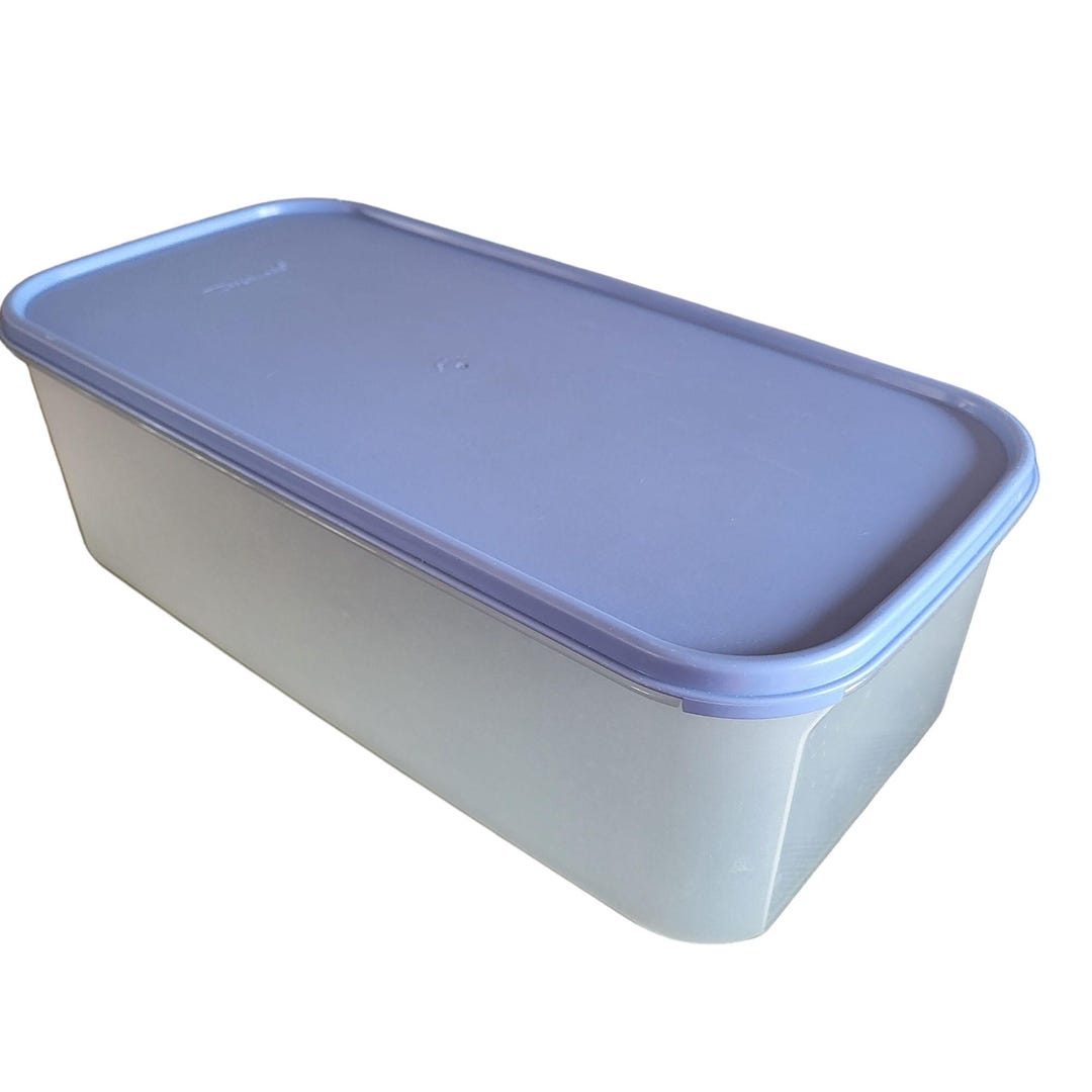 Vintage Tupperware Modular Mate Produce Keeper 1718 Light Blue Lid 25 ...