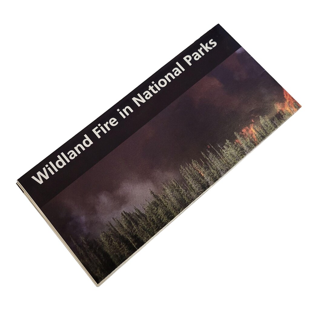 Wildland Fires in National Parks Idaho Guide Brochure Facts Info 2004 ...