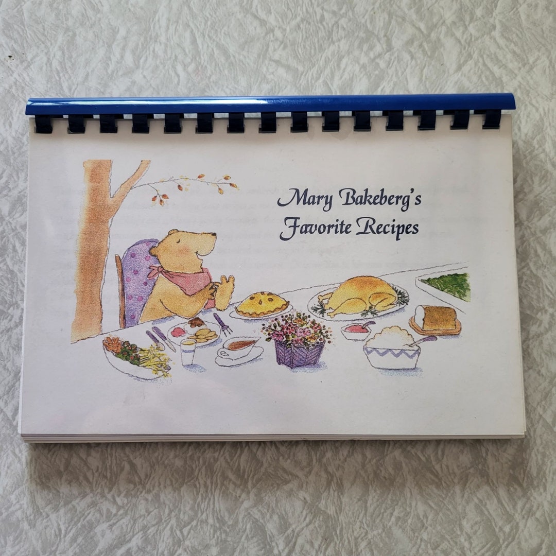 Mary Bakebergs Favorite Recipes Spiral Bound Cookbook 1999 by Debbie ...