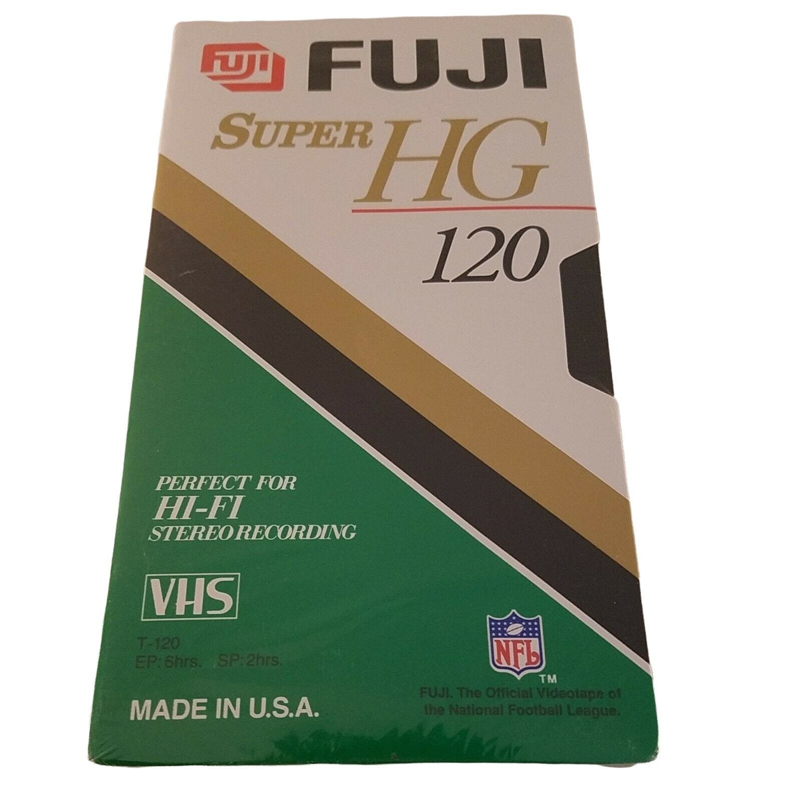 Fuji VHS Super HG 120 Video Cassette & Maxell Standard 6 Hour Tape New ...