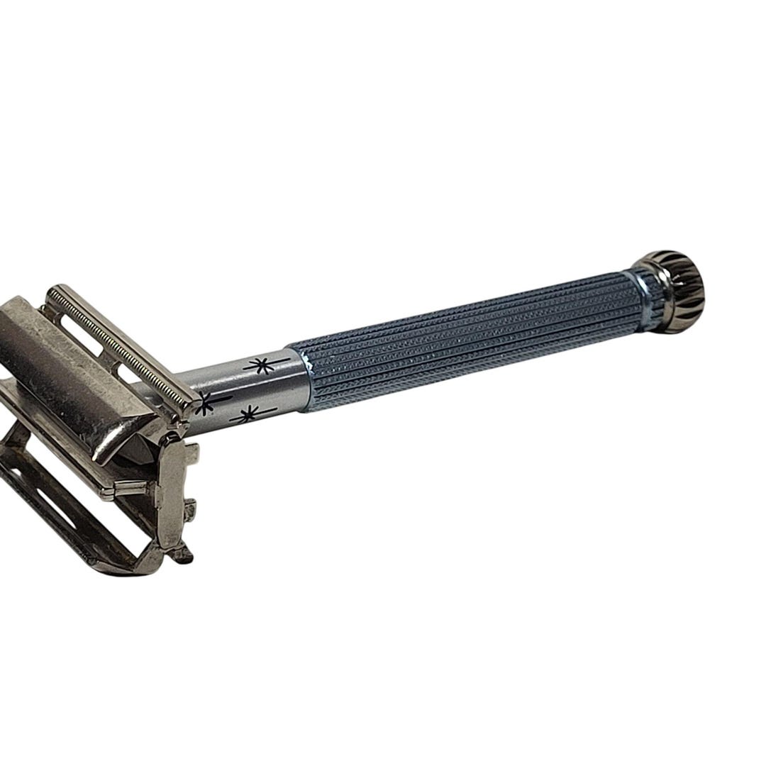 Vintage 1963 Lady Gillette Blue Star Burst DE Safety Razor - Etsy