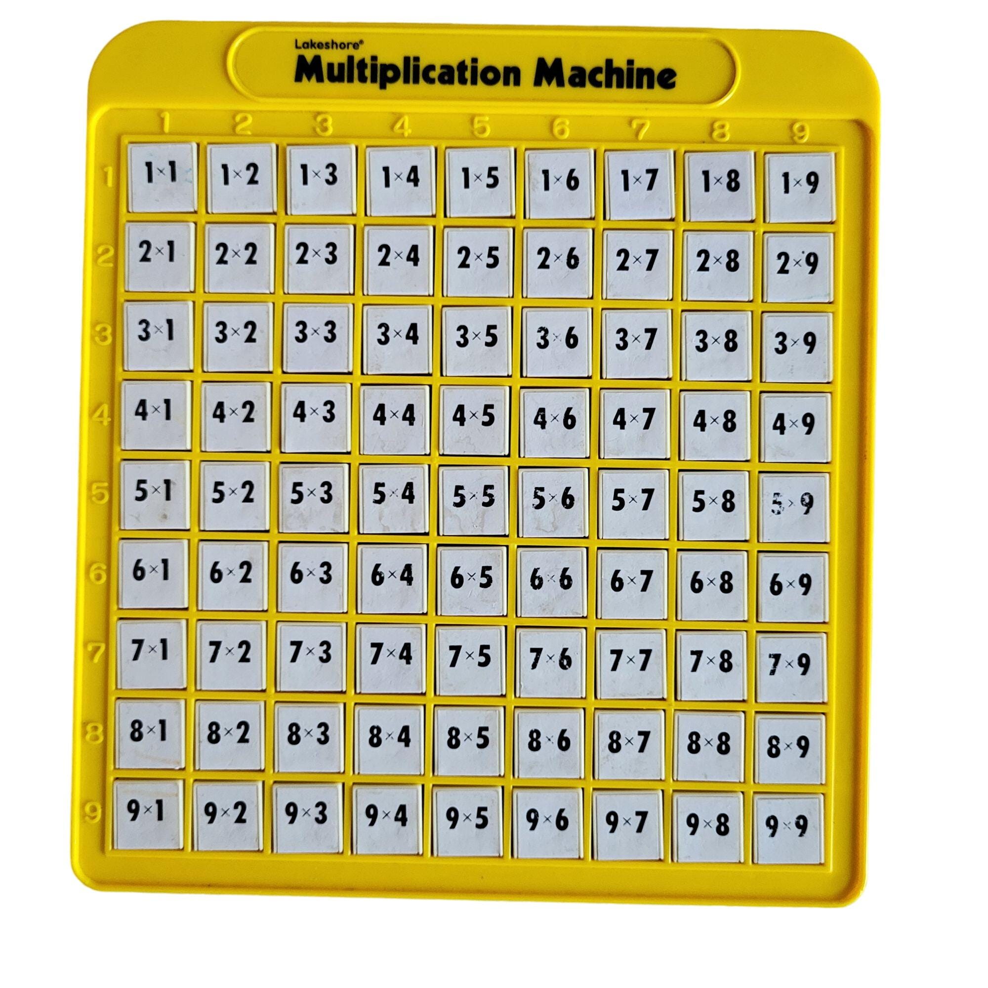 Lakeshore Multiplication Machine Educational Math Toy for Kids ...