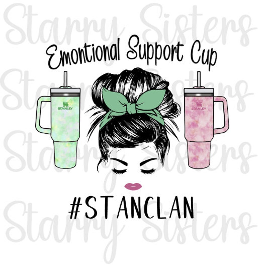 Emotional Support Cup PNG/ Digital File/ Sublimation/png/silhouette ...