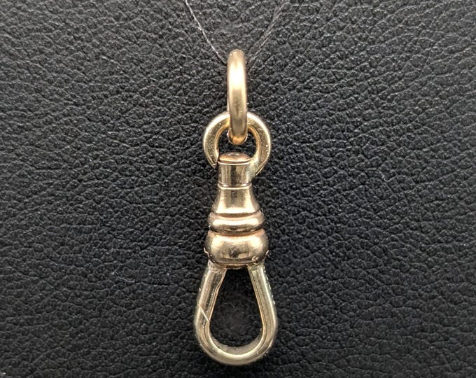 Antique Gold Filled GF Chain Extender Dog Clip Swivel Necklace - Etsy
