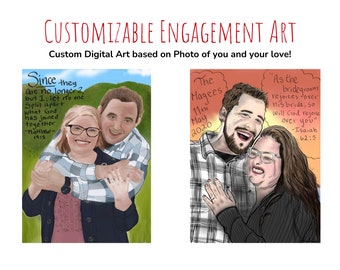 Custom Artwork, Custom Digital Art, Digital Art Portrait, Digital ...