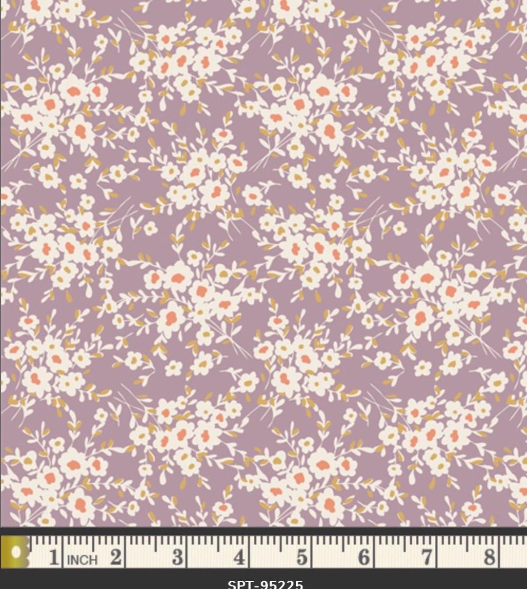 Calico Days Lavender Fabric Pattern— SPT 95225 - Etsy