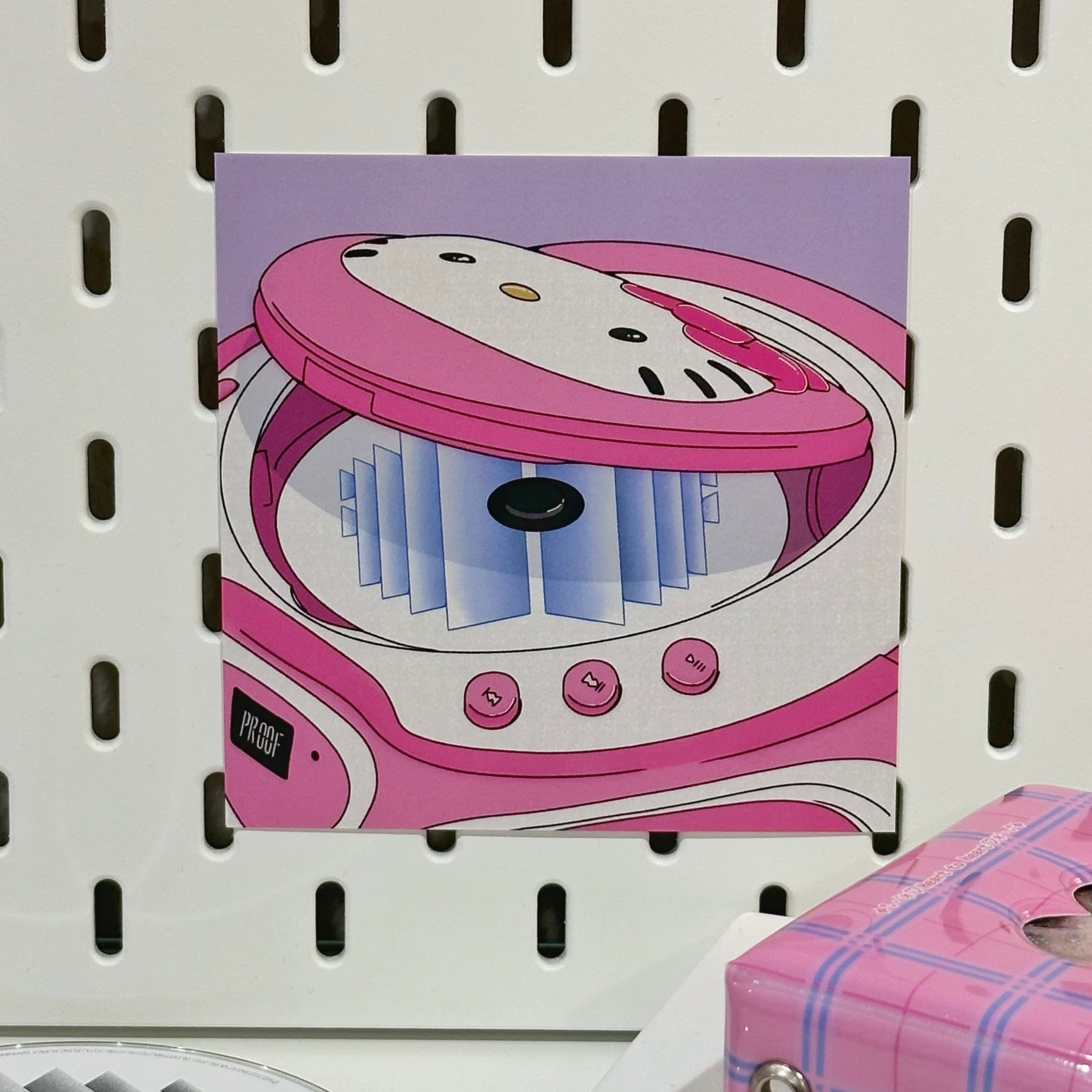 Hello Kitty BTS Proof Print - Etsy