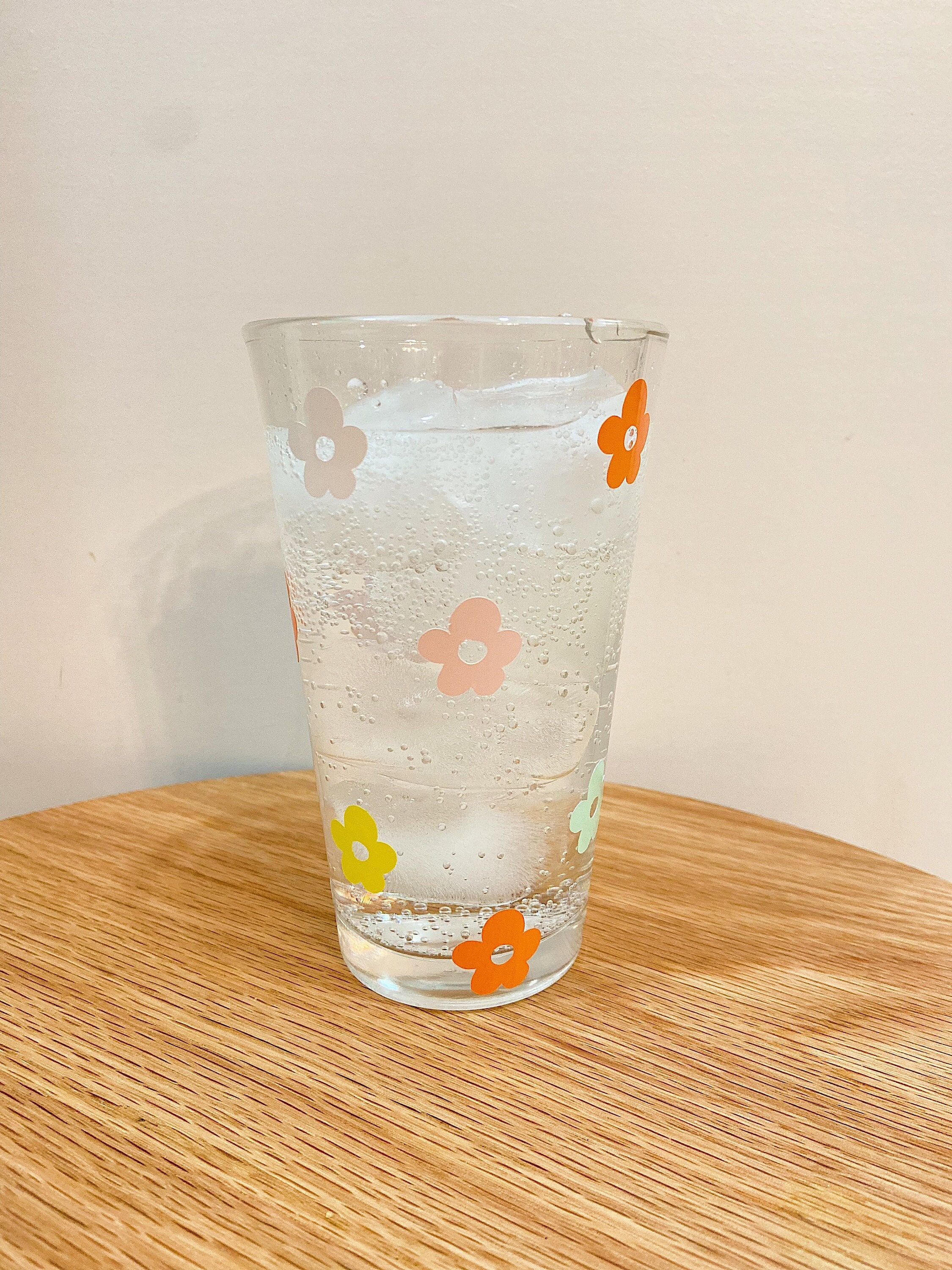 Pint Glass, Retro Flower Glass, Trendy Glass, Beer Pint Glass ...