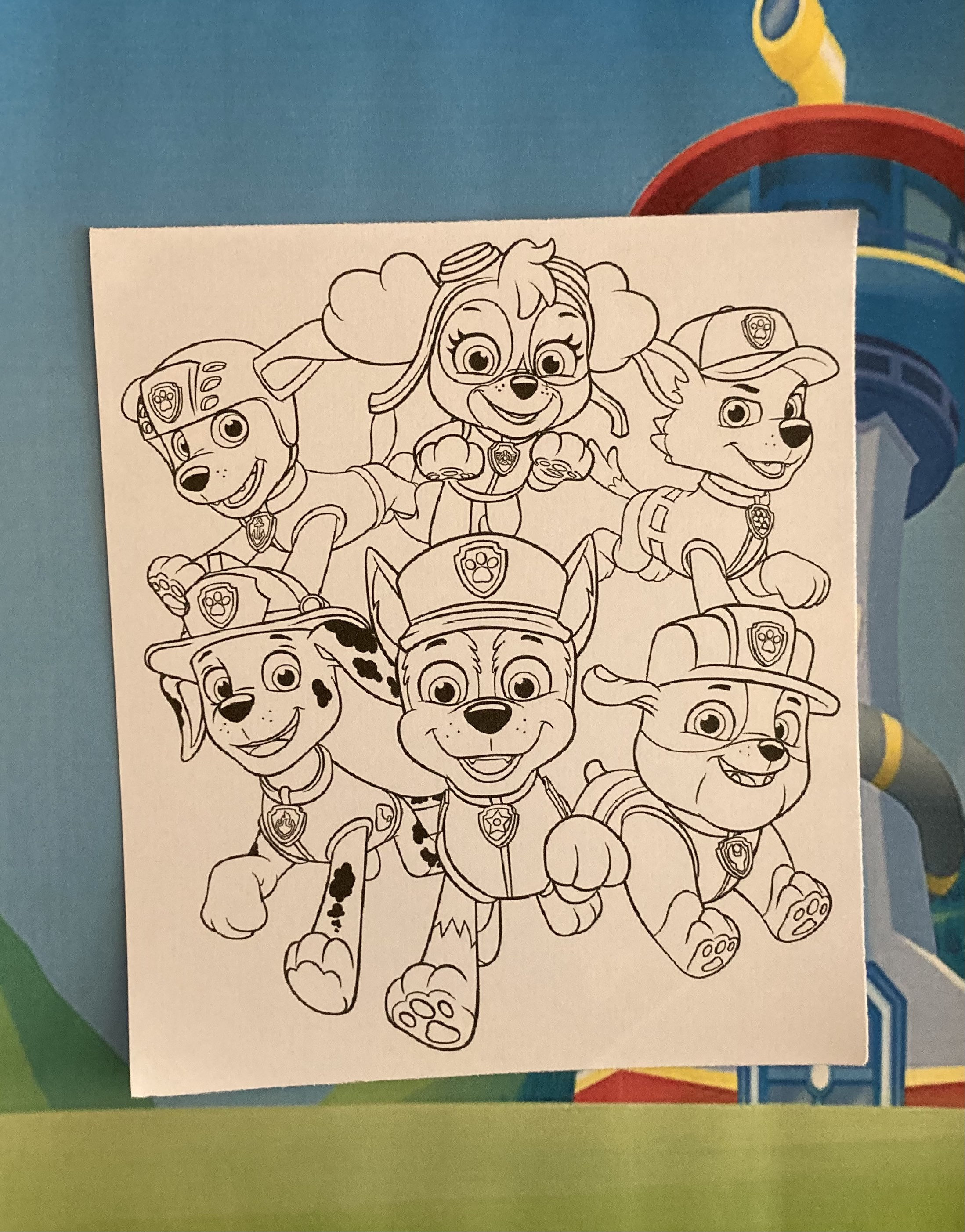 Children’s Paw Patrol Paint Your Own Craft Box - Etsy