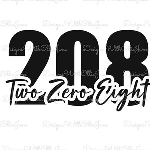 Idaho, ID, 208, Area Code, Sublimation, PNG, Digital Download, Custom ...