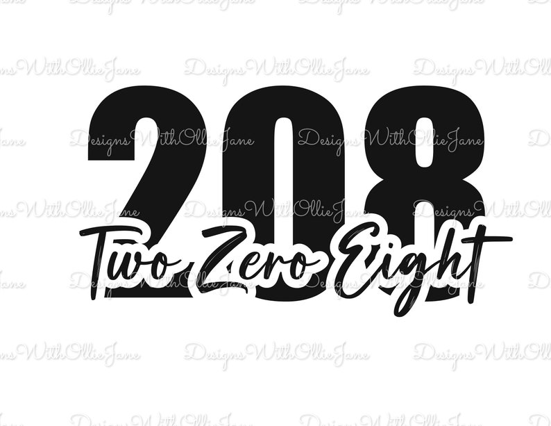 Idaho, ID, 208, Area Code, Sublimation, PNG, Digital Download, Custom ...