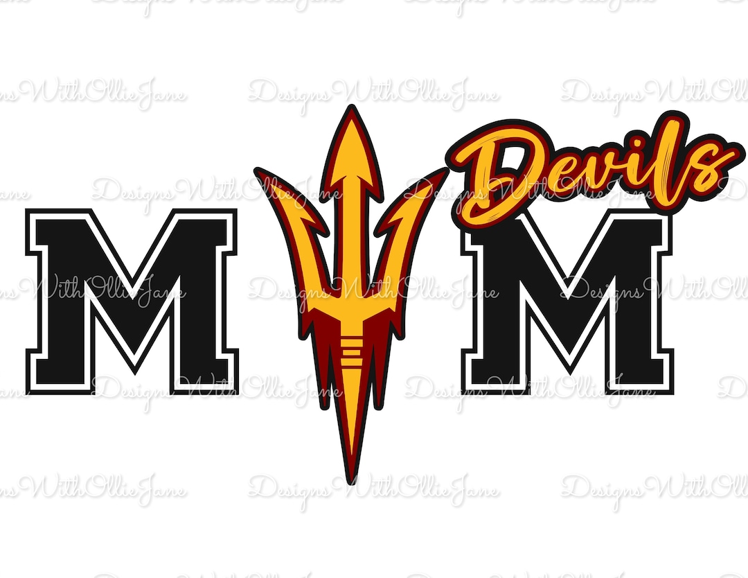 Devils Mom, Russell Red Devils, Sublimation, PNG, Digital Download, School Spirit - Etsy