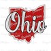 The Buckeye State, Ohio, Glitter, Sublimation, PNG, SVG, Digital ...