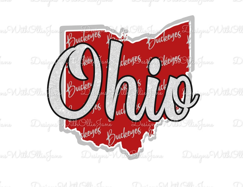 Ohio, Script, Buckeyes, Ohio State, Sublimation, PNG, Digital Download ...