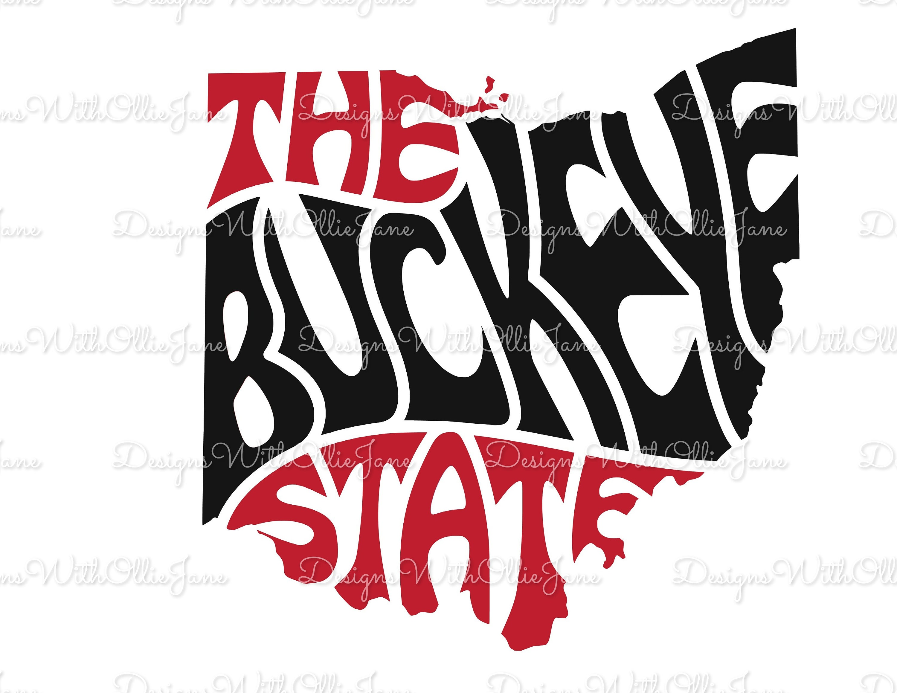 Ohio, the Buckeye State, SVG, PNG, Sublimation, Digital Download - Etsy