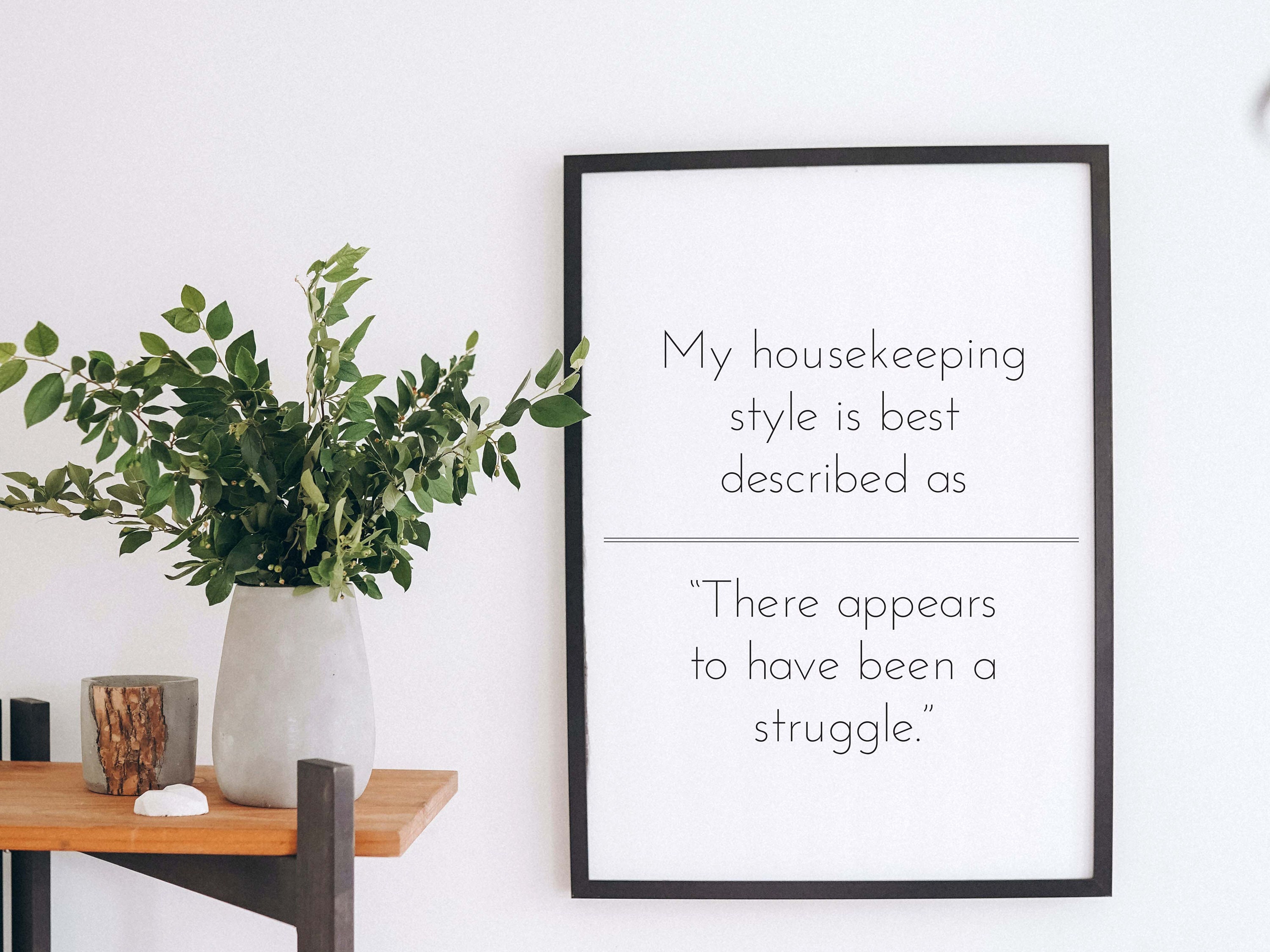 Printable Housekeeping Signs