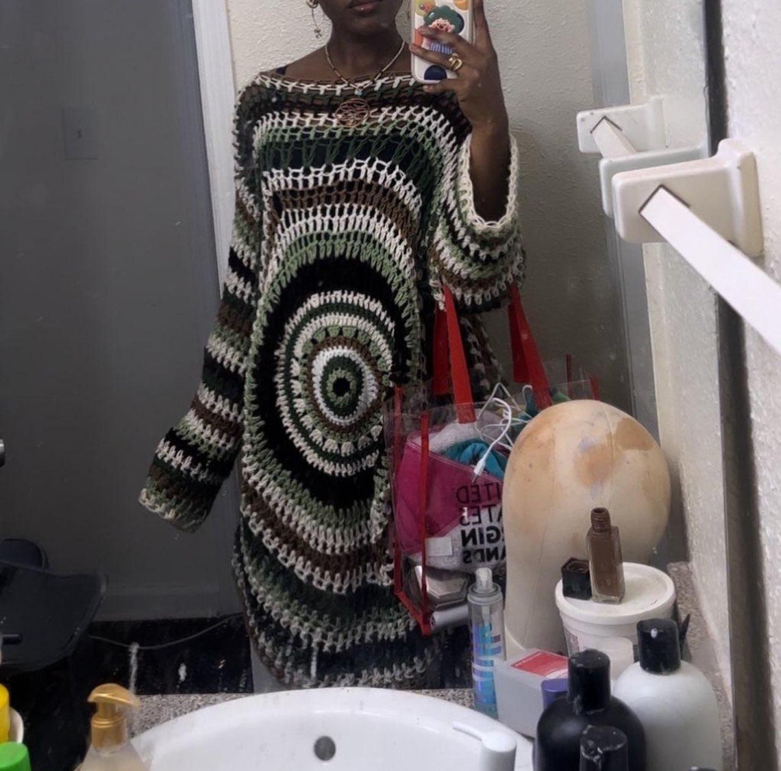 Crochet Eye Sweater - Etsy