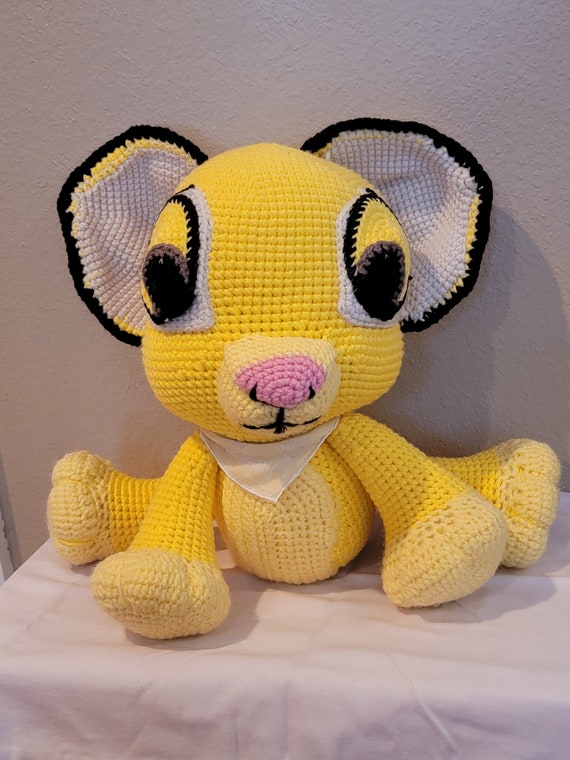 Crochet Simba Crochet Dolls Crochet Gifts Stuff Animals - Etsy