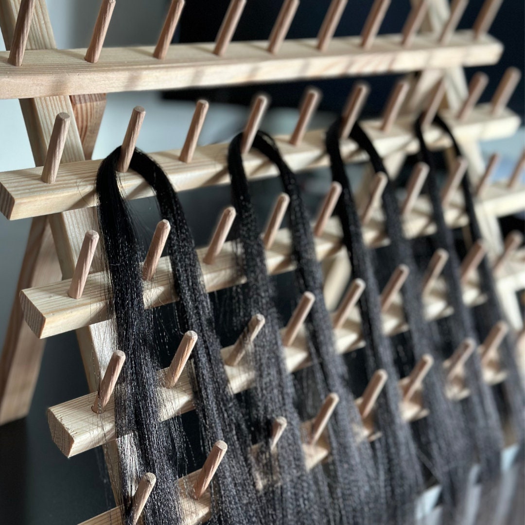 Braiding / Hair Extension Rack - Etsy