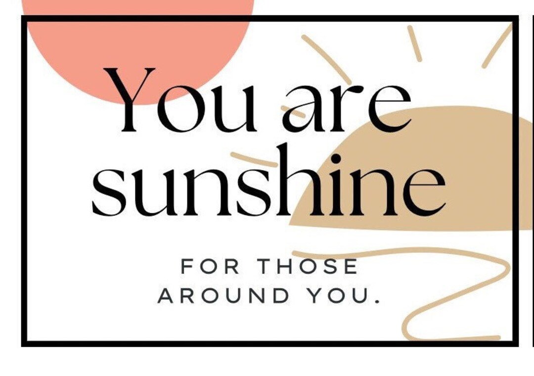 Sunshine Lunchbox Notes - DIGITAL DOWNLOAD - Etsy
