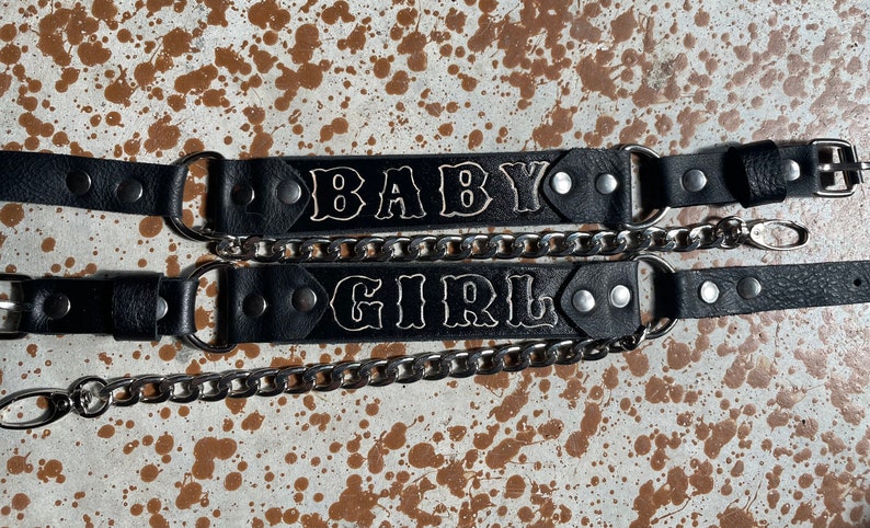 CUSTOMIZABLE Custom Leather Boot Harness Set - Etsy
