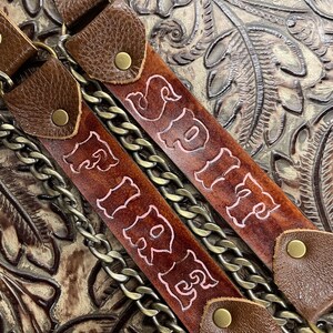 CUSTOMIZABLE - Custom Leather Boot Harness Set - Etsy