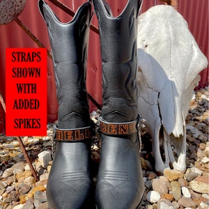 CUSTOMIZABLE - Custom Leather Boot Harness Set - Etsy