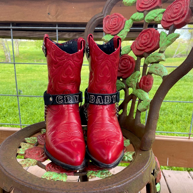 Womens Cowboy Boot Straps - Etsy
