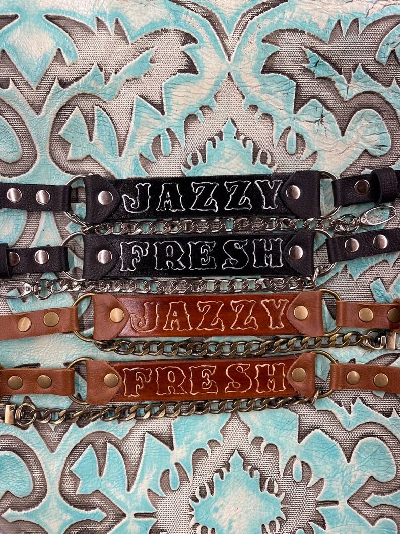 CUSTOMIZABLE Custom Leather Boot Harness Set - Etsy