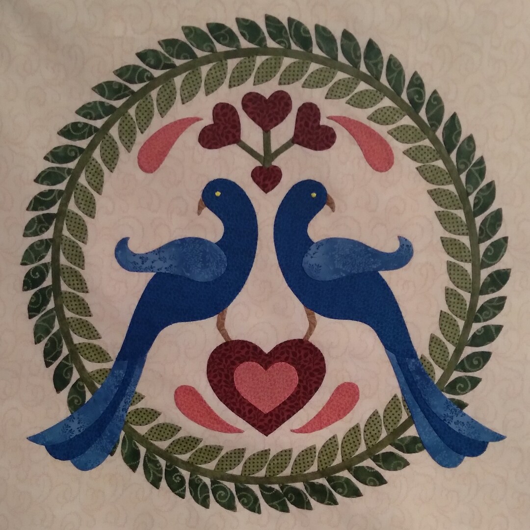 Dutch Wreath Applique Pattern - Etsy